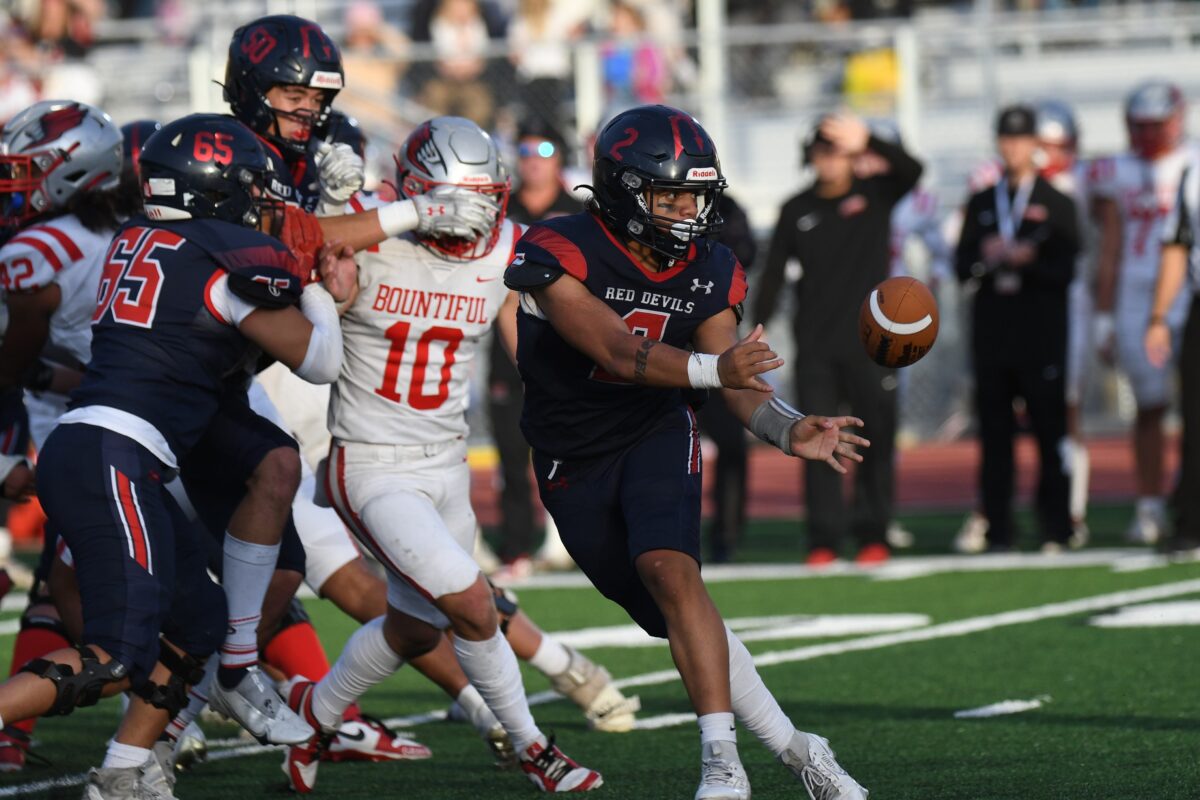 Springville football loses overtime heartbreaker to Bountiful in 5A ...